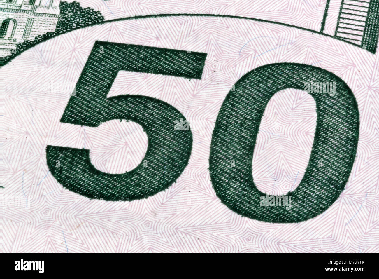Fifty dollar bill close hi-res stock photography and images - Alamy