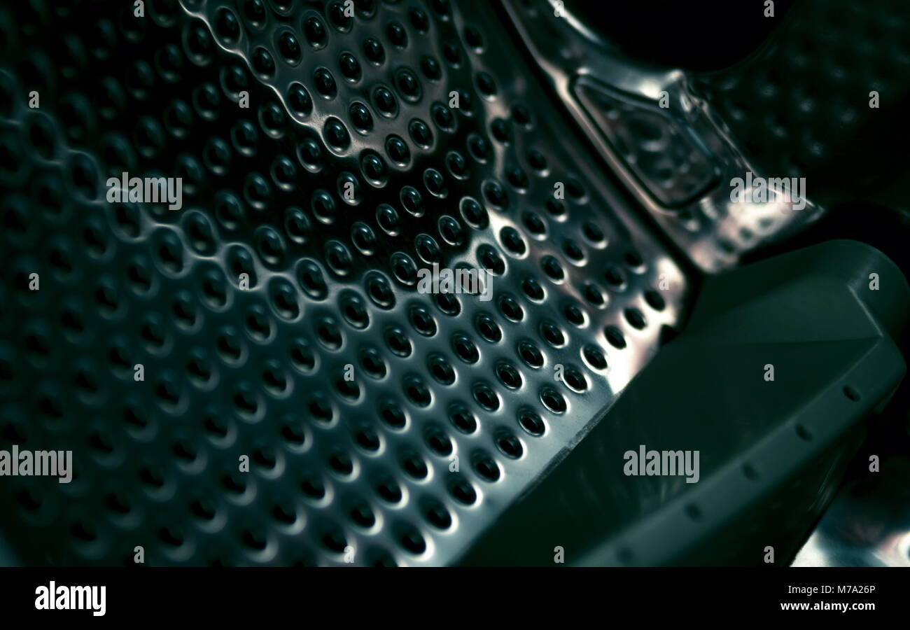 Details of the washing machine Stock Photo - Alamy