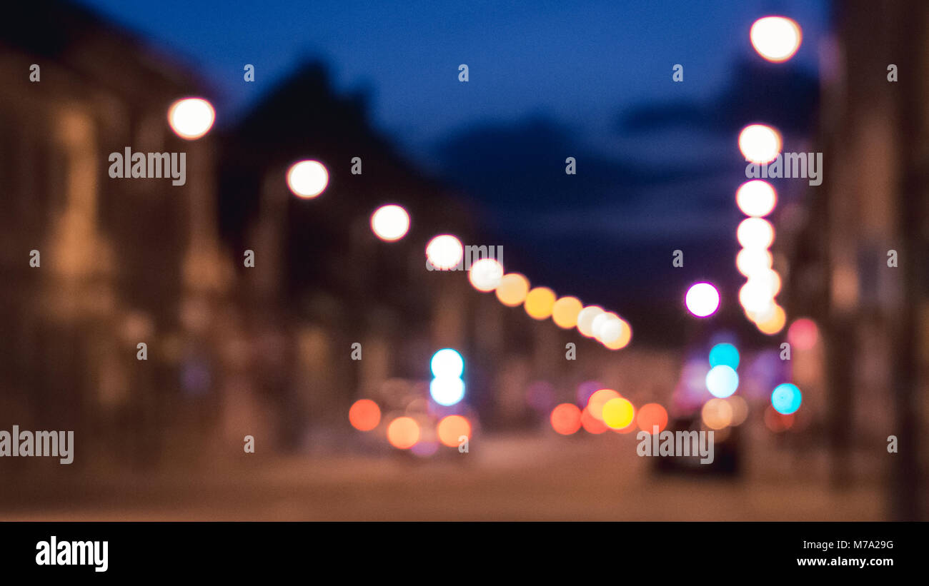 Out of focus building background hi-res stock photography and images ...