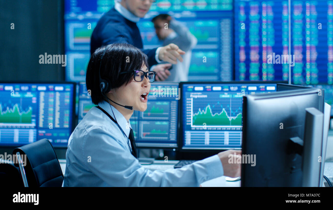 In the Network Operations Senior Trader Dictates Stock Numbers to Their ...