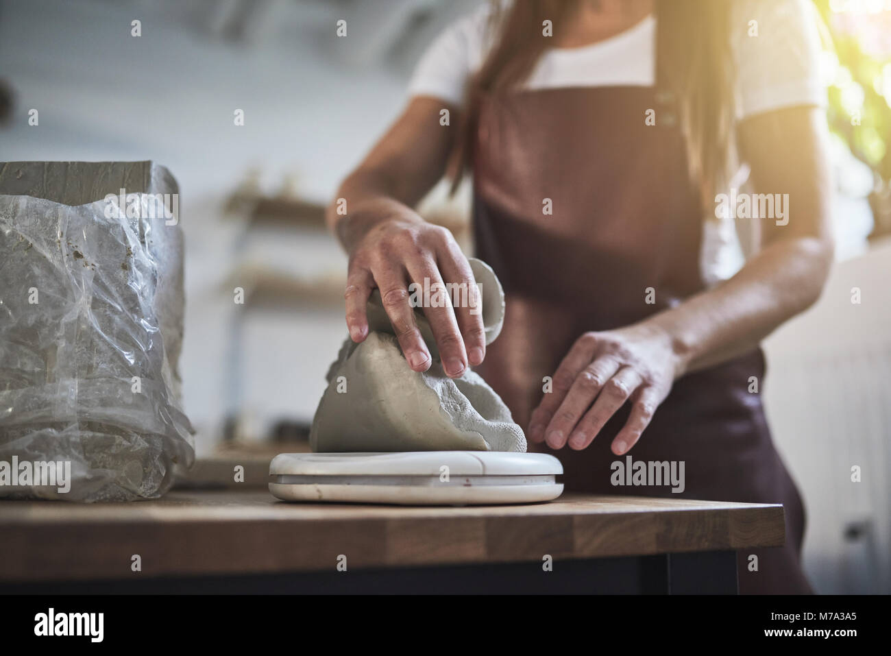Chunks of clay hi-res stock photography and images - Alamy