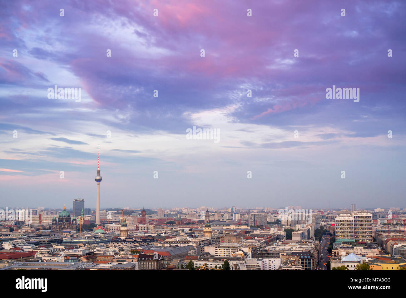 Berlin germany city overview hi-res stock photography and images - Alamy