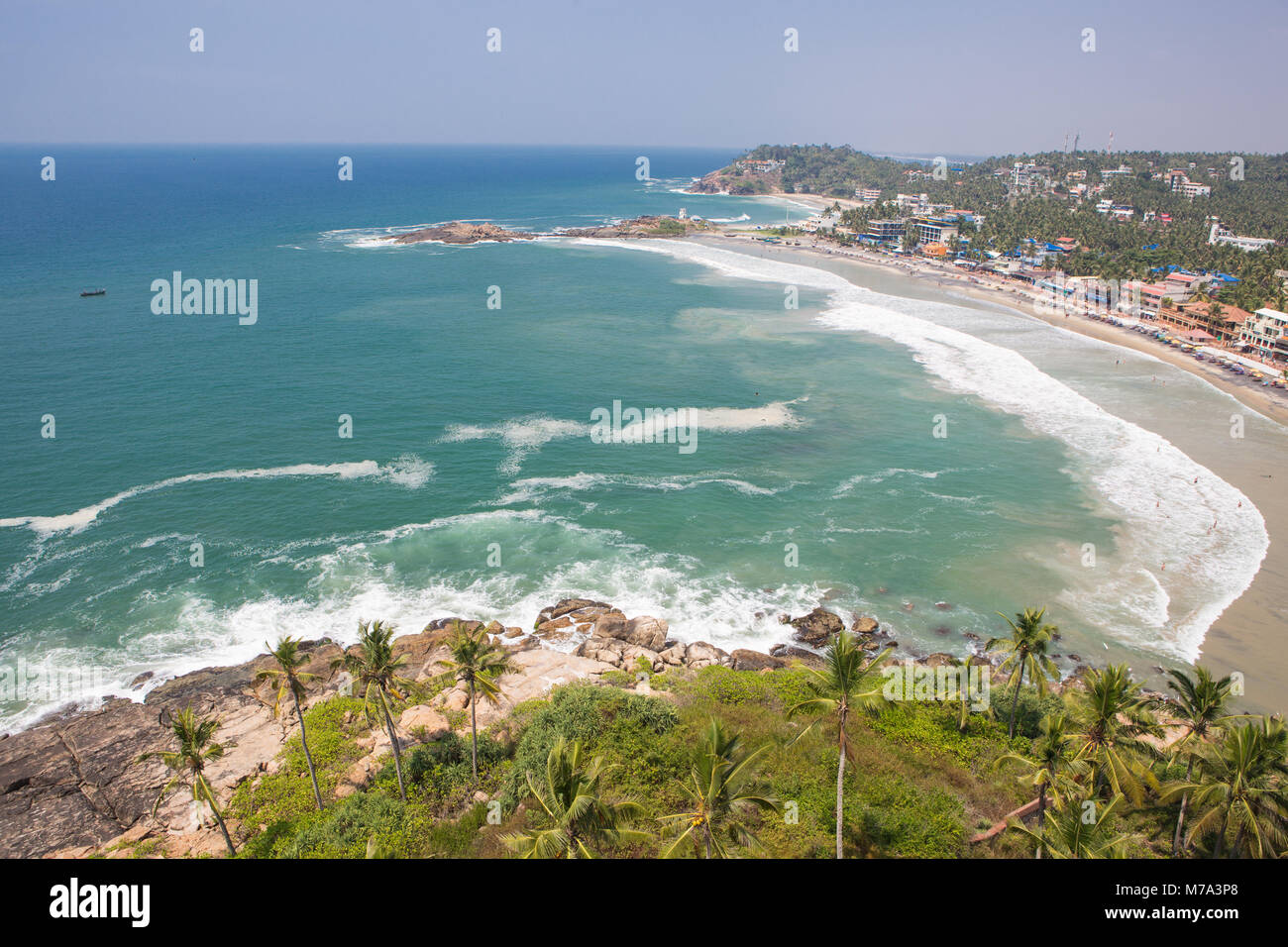 Trivandrum aerial view hi-res stock photography and images - Alamy