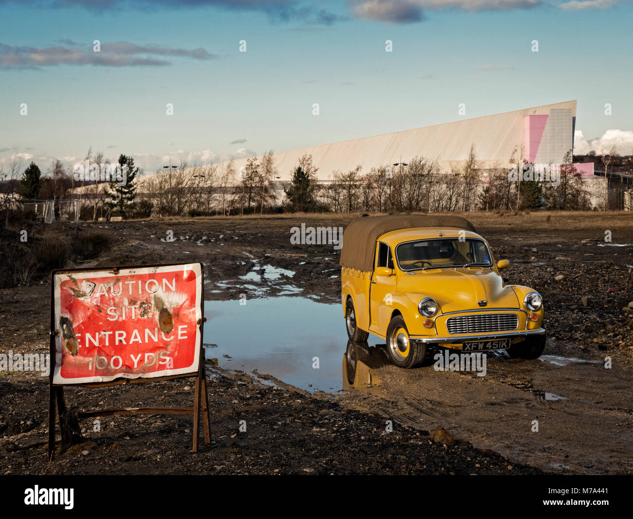 1971 Austin 1000 Pick Up Castleford Yorkshire UK Stock Photo - Alamy