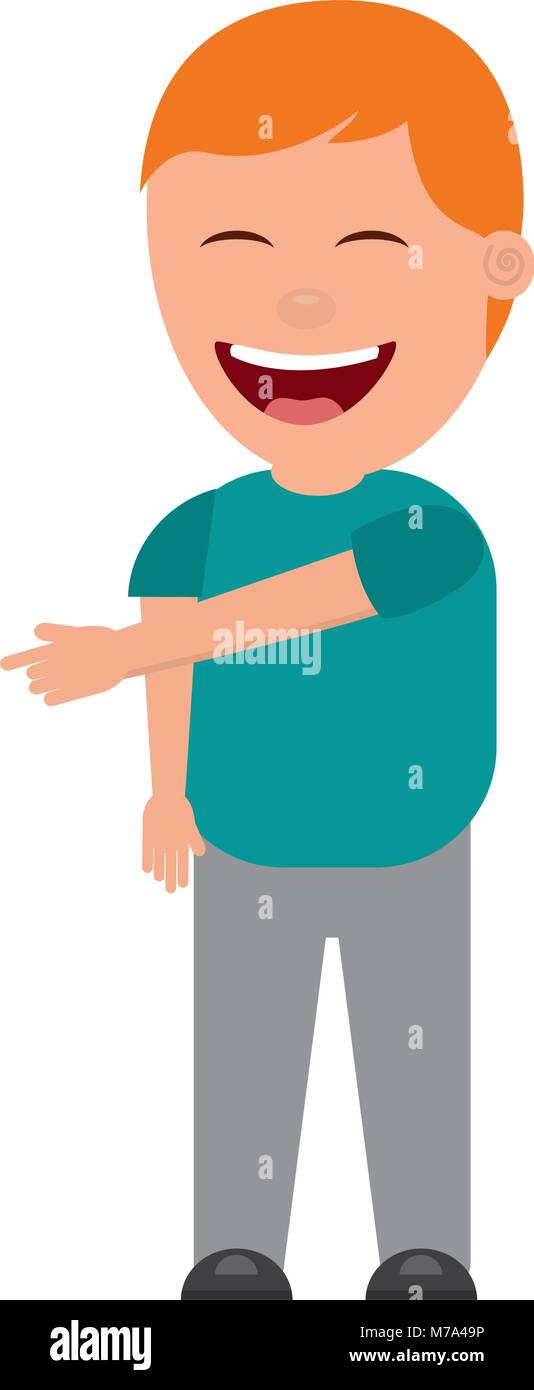 young cartoon smiling man enjoy Stock Vector Image & Art - Alamy