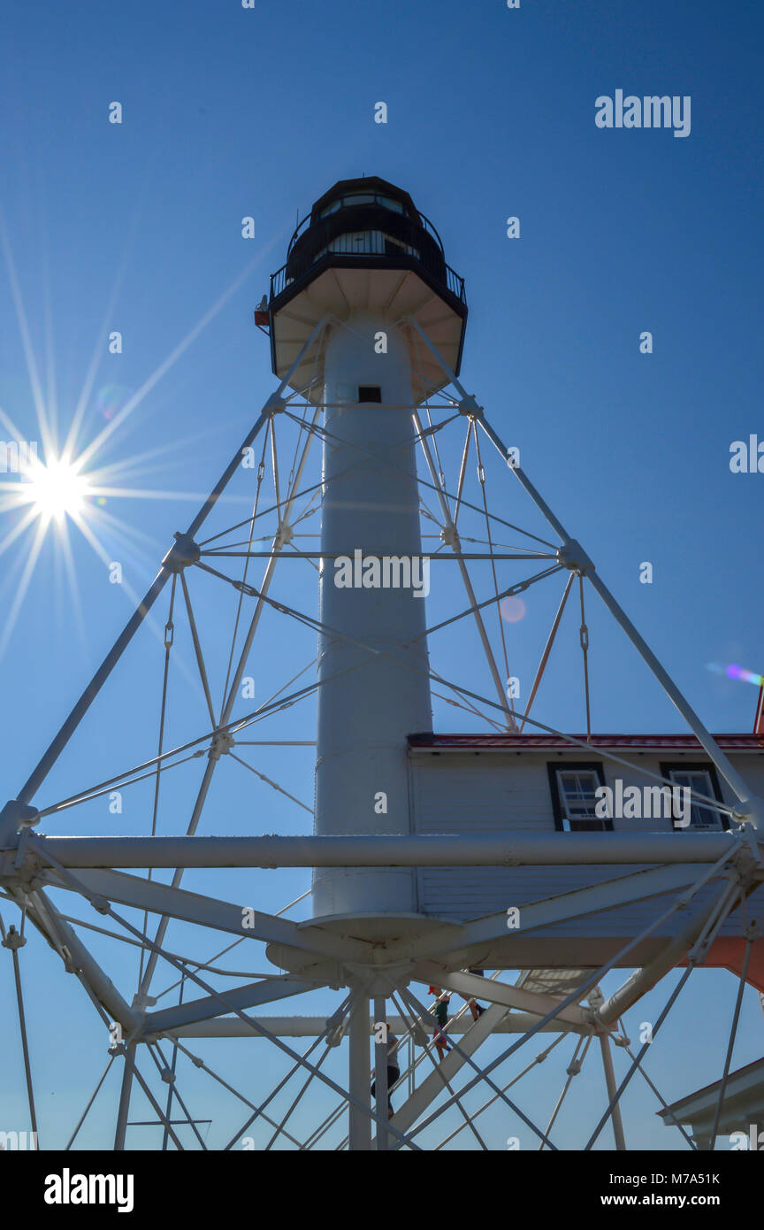 Whitefish point lighthouse hi-res stock photography and images - Alamy