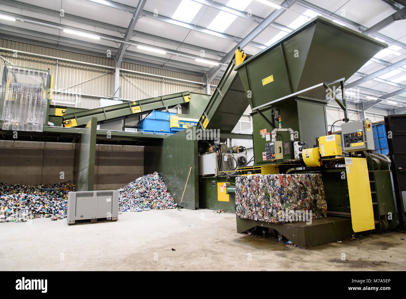 Waste sorting center hi-res stock photography and images - Alamy