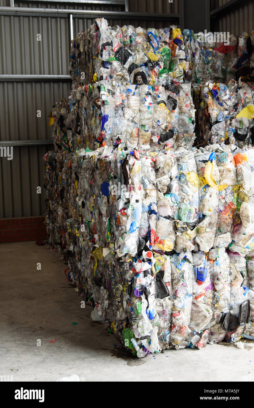 Waste sorting center recycle plant hi-res stock photography and images ...