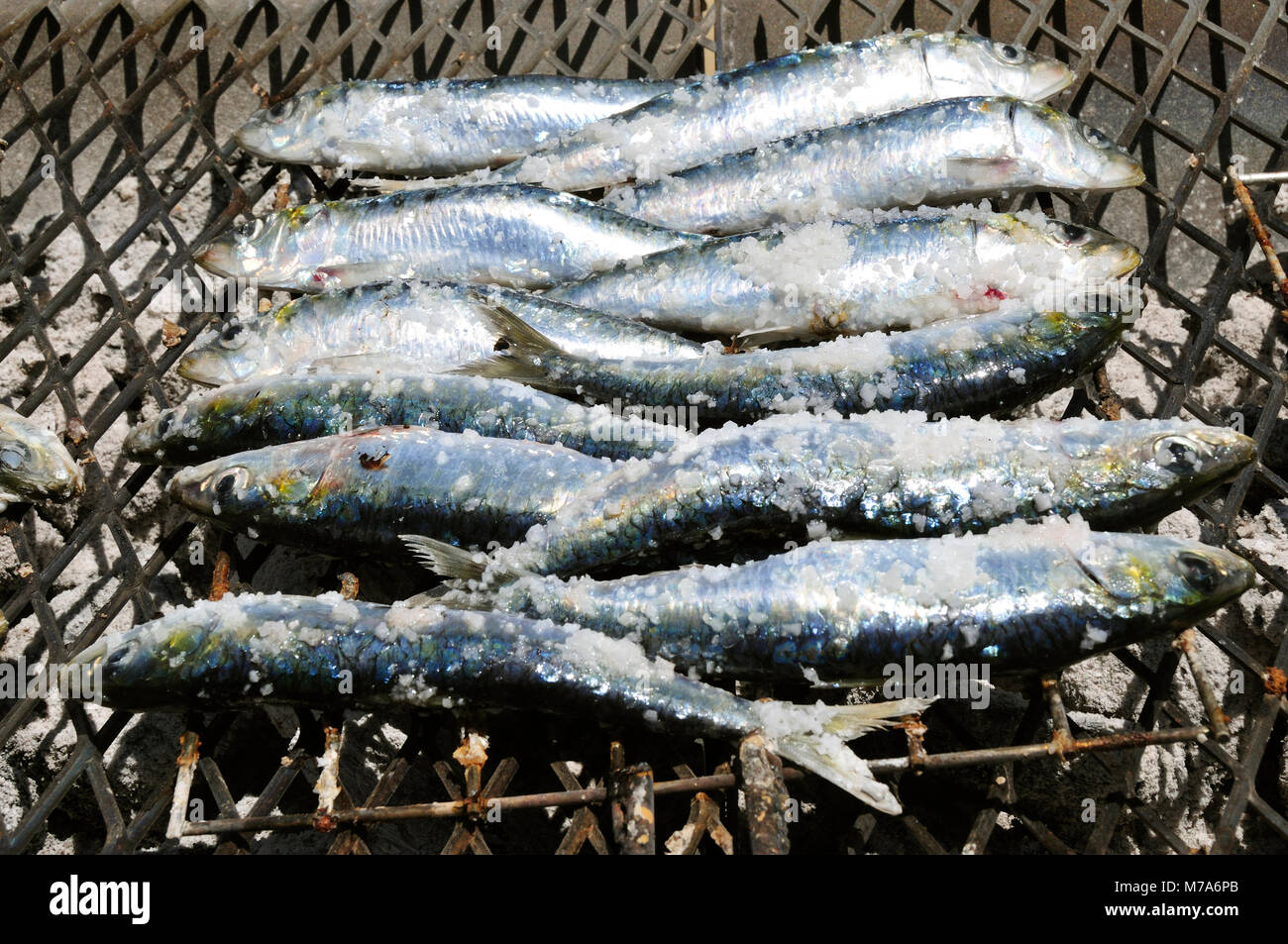 Traditional portugal food sardines hi-res stock photography and images ...