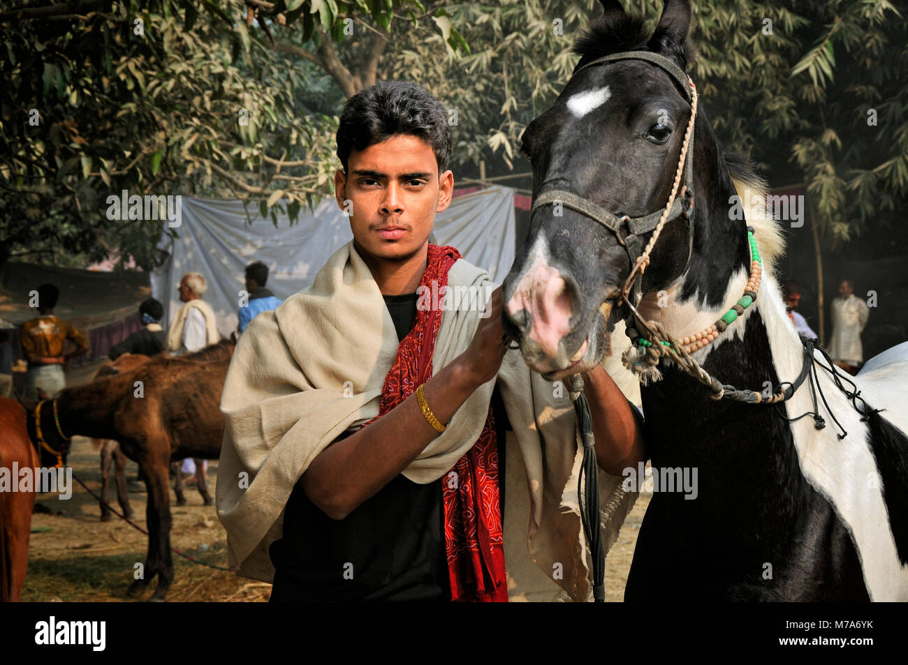 Indian horseman hi-res stock photography and images - Alamy