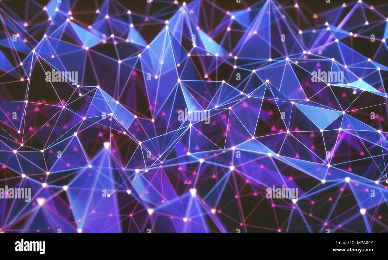 Abstract structure with connecting dots and lines, illustration Stock ... Abstract structure with connecting dots and lines, illustration Stock ...