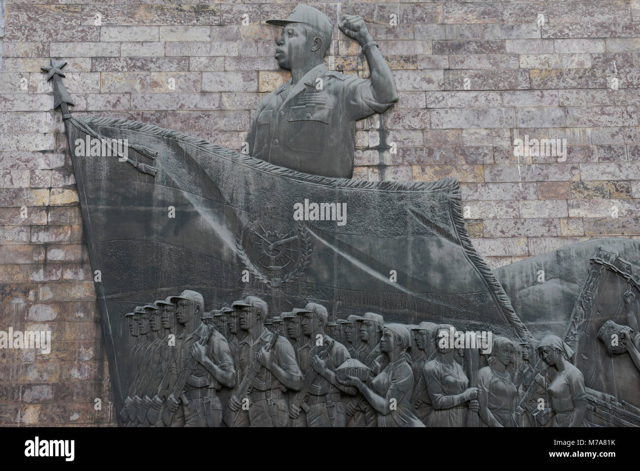 ETHIOPIA , Addis Ababa, The Tiglachin Monument, also known as Derg ...