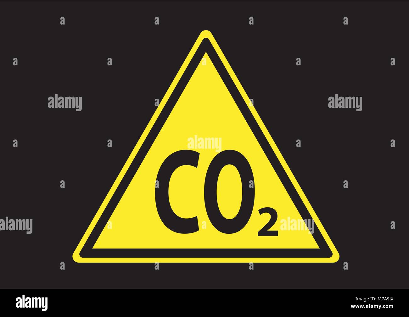 Carbon dioxide Stock Vector Images - Alamy
