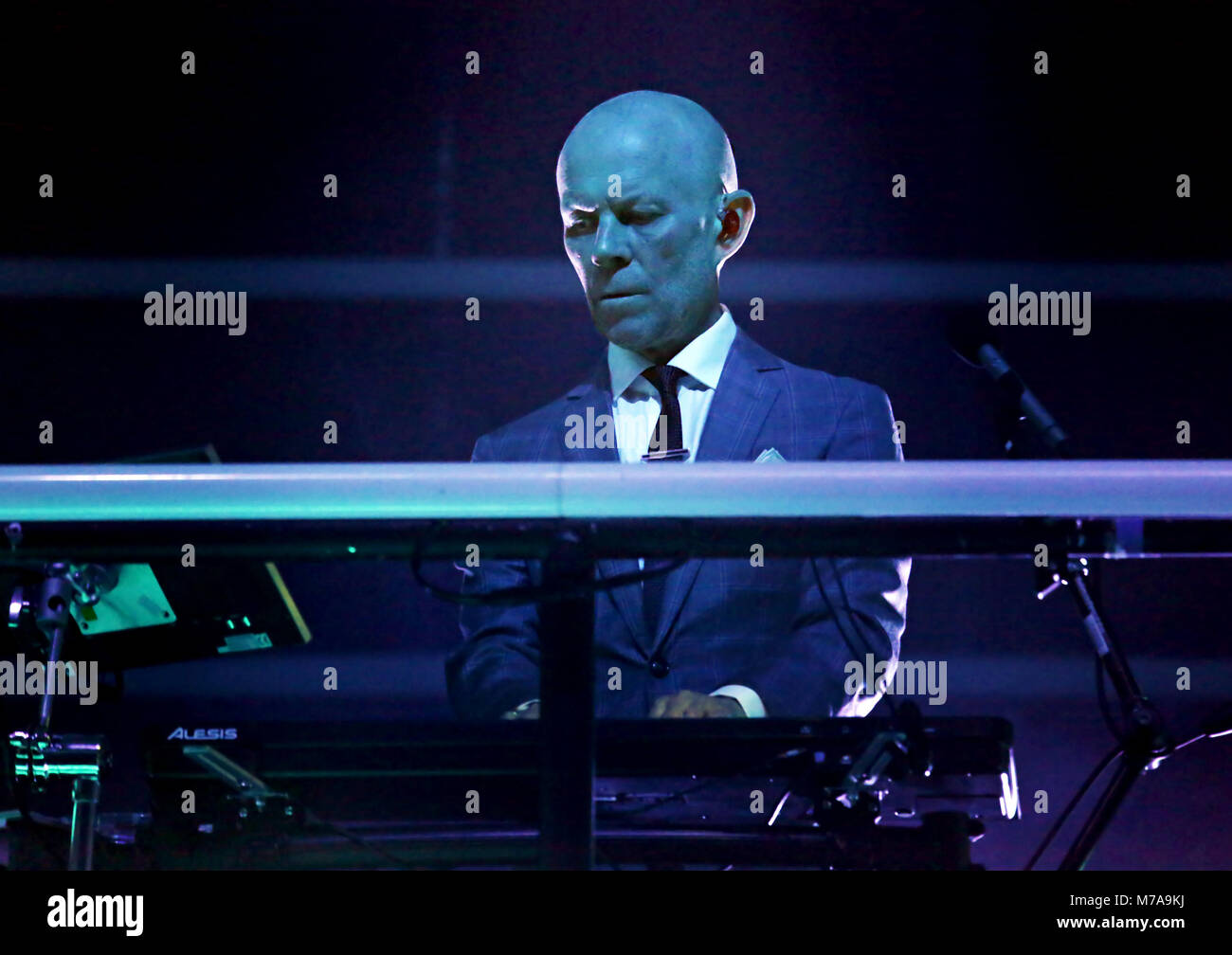 Erasure performs live at Liverpool Philharmonic Hall Featuring: Erasure ...