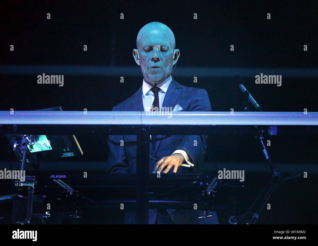 Erasure performs live at Liverpool Philharmonic Hall Featuring: Erasure ...