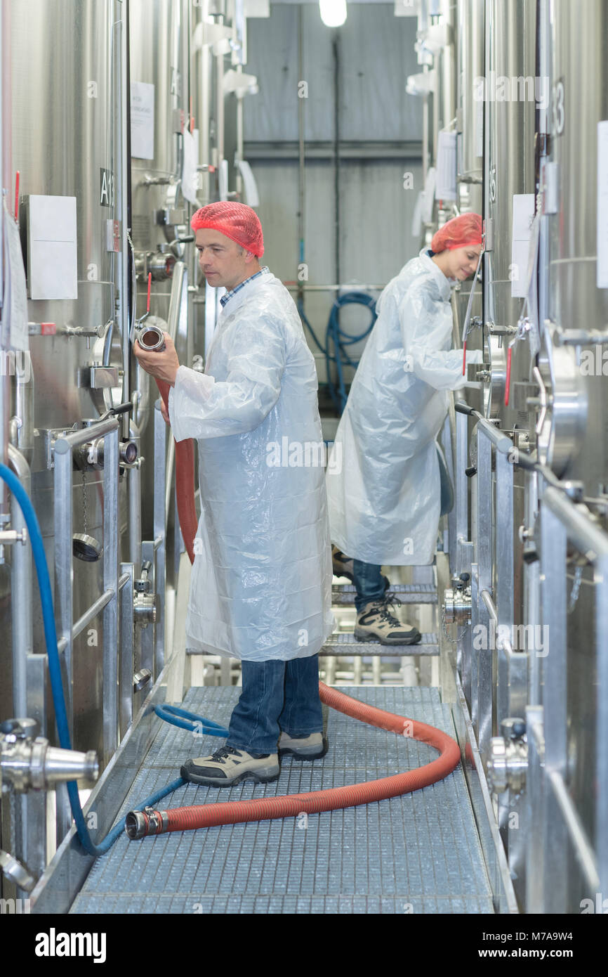 two factory workers Stock Photo - Alamy two factory workers Stock Photo - Alamy