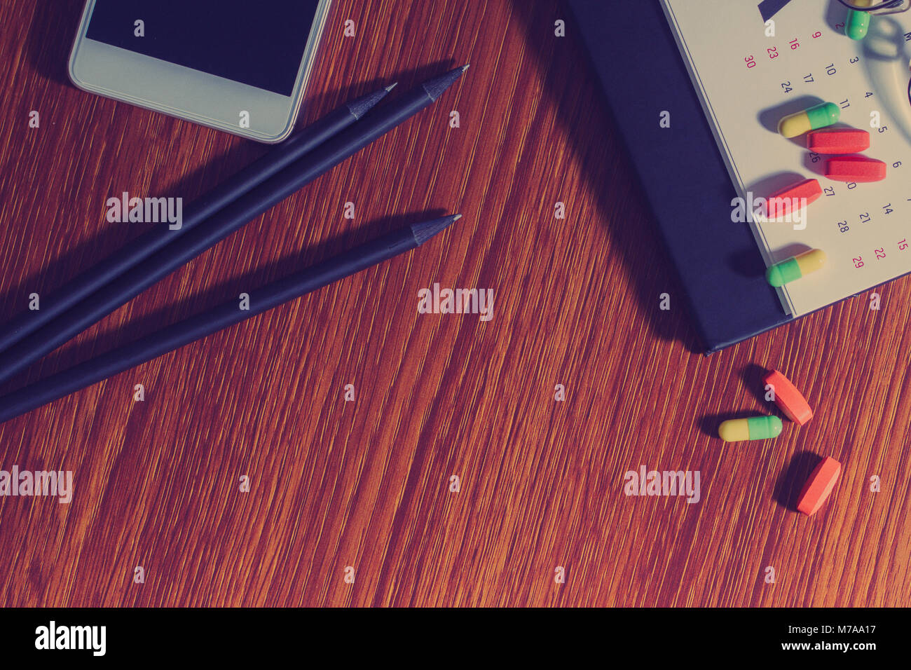 Some drugs on the desk Stock Photo - Alamy