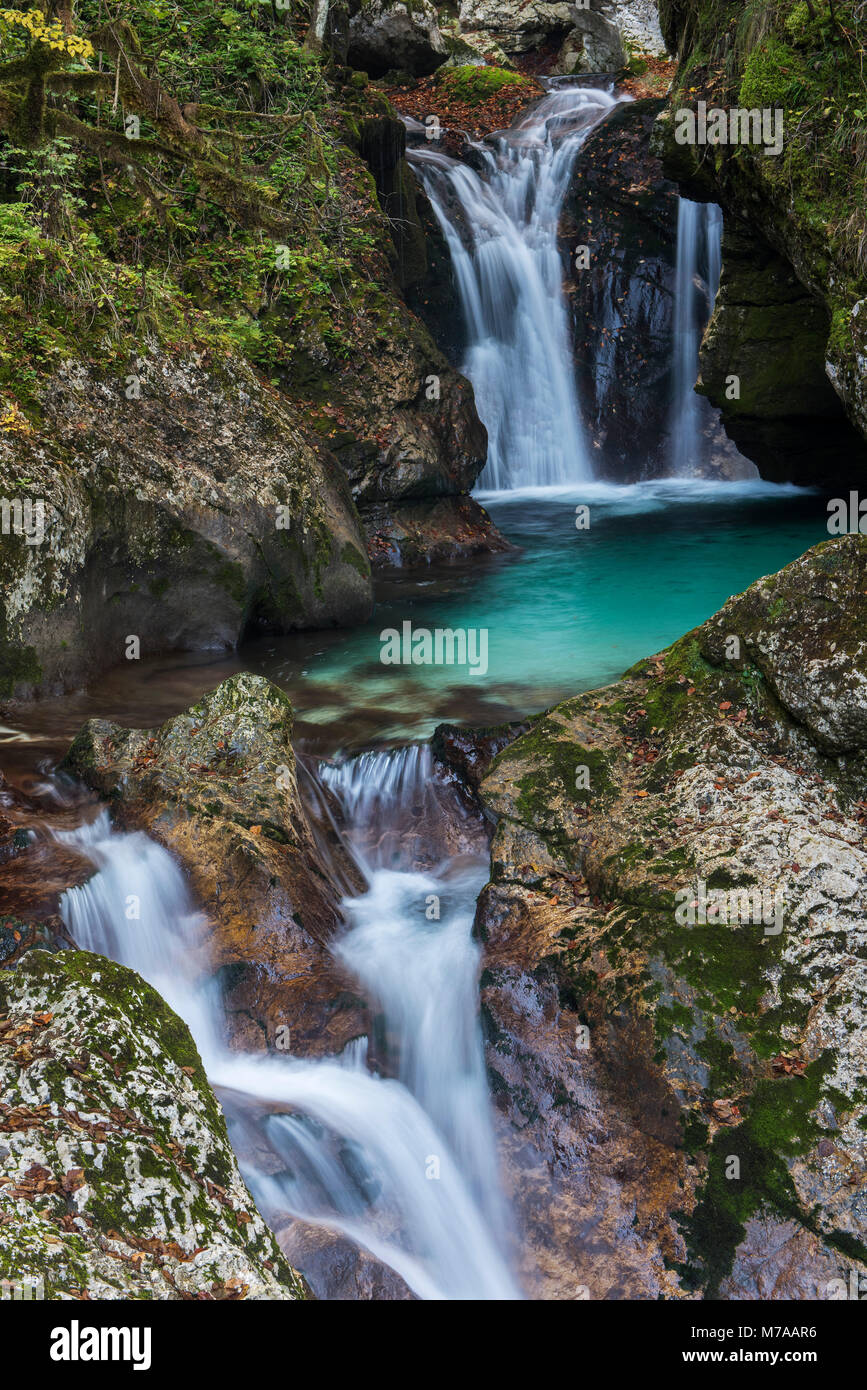 River course of the Lepenica river, Lepenica, Slovenia Stock Photo - Alamy