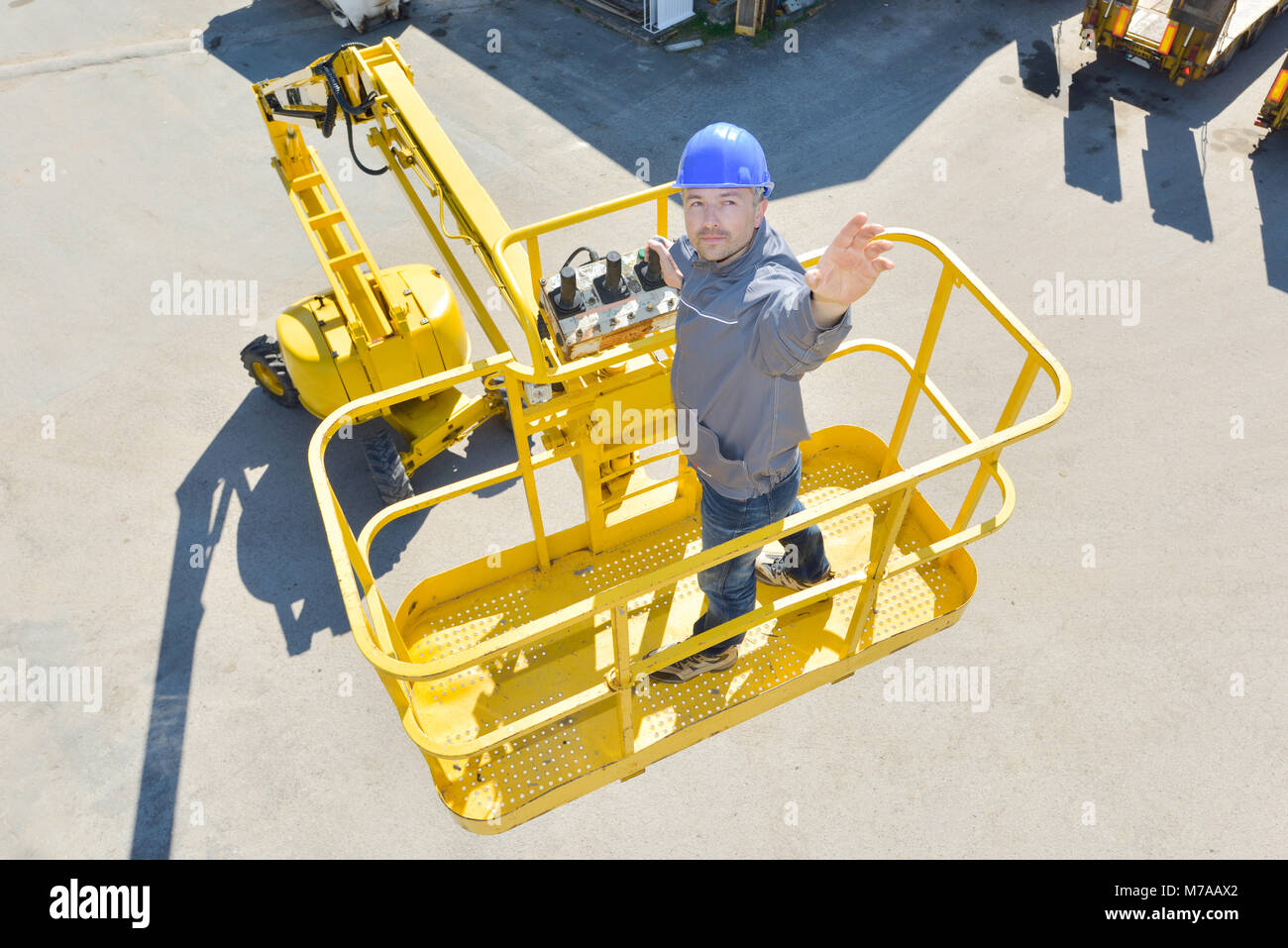 reaching for the material Stock Photo - Alamy