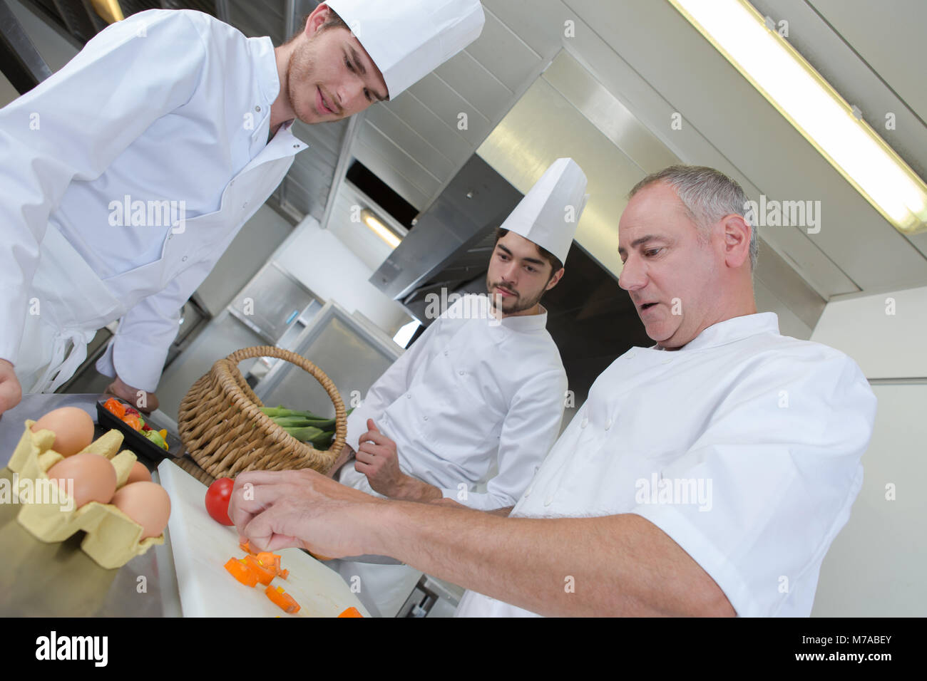the all male chefs Stock Photo - Alamy