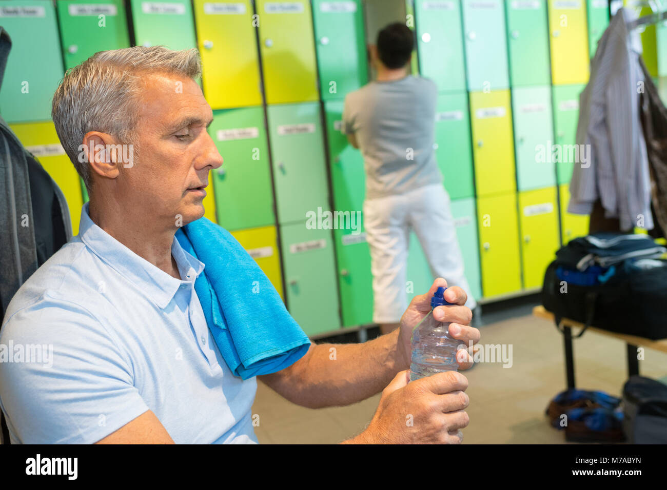 Swimming locker hi-res stock photography and images - Alamy