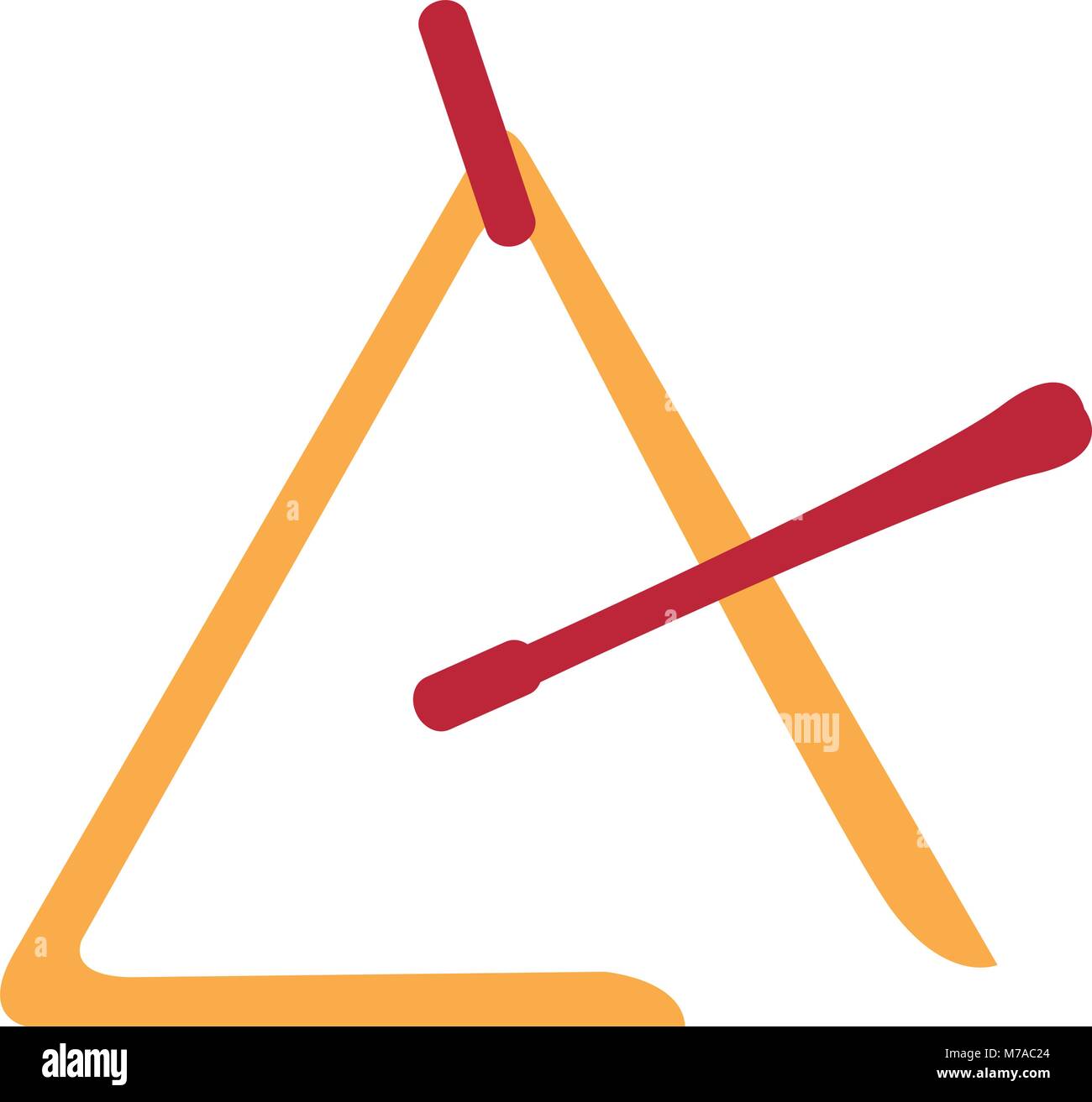 Triangle percussion instrument hi-res stock photography and images - Alamy