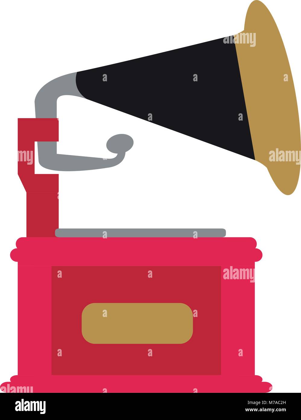 Isolated phonograph icon Stock Vector Image & Art - Alamy