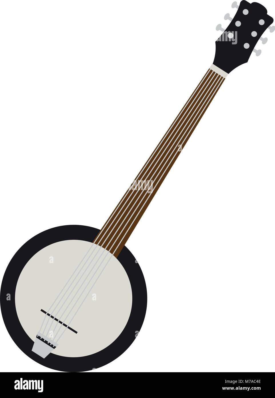 Banjo art Cut Out Stock Images & Pictures - Alamy