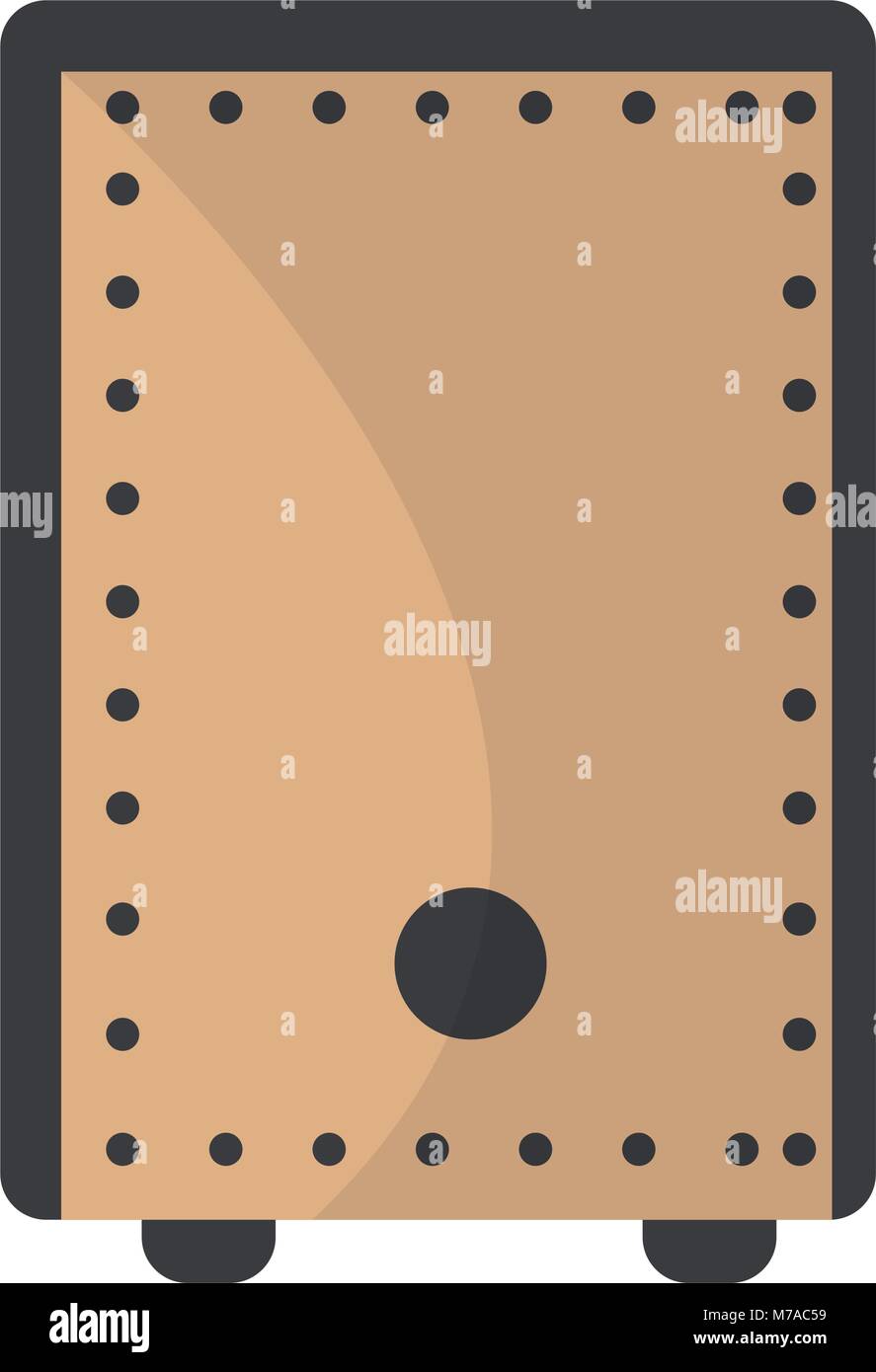 Peruvian box icon. Musical instrument Stock Vector Image & Art - Alamy