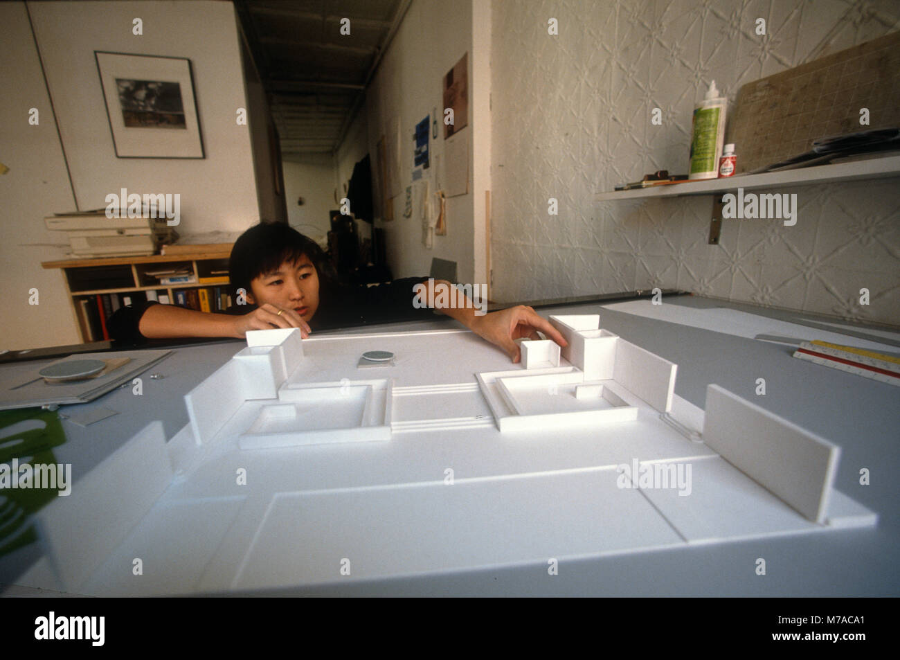 Maya lin model hi-res stock photography and images - Alamy