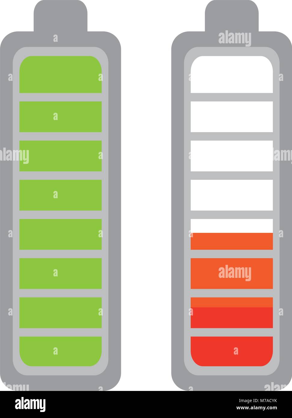 Levels of power generation Stock Vector Images - Alamy