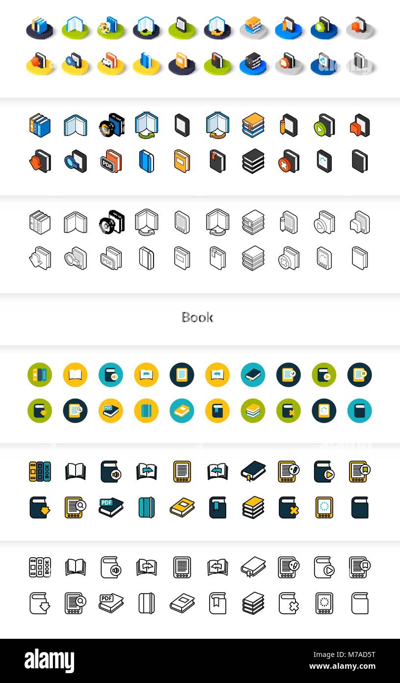 Cover flat icon colored Cut Out Stock Images & Pictures - Alamy