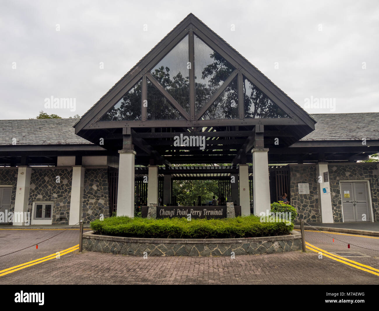 The Changi Point Ferry Terminal, the place to catch a water taxi to the ...