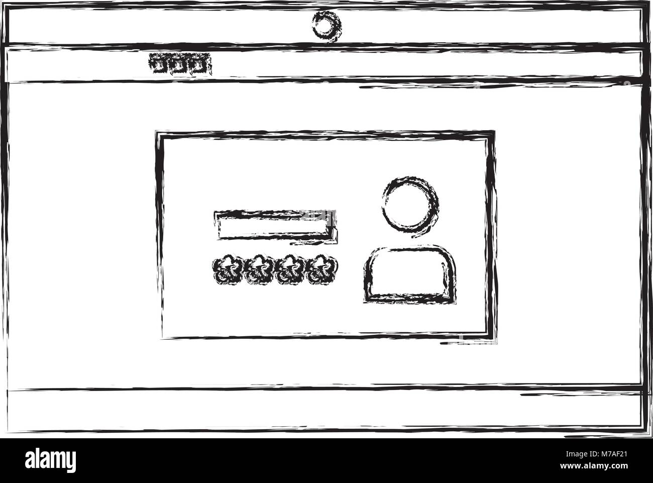 login interface access icon Stock Vector Image & Art - Alamy