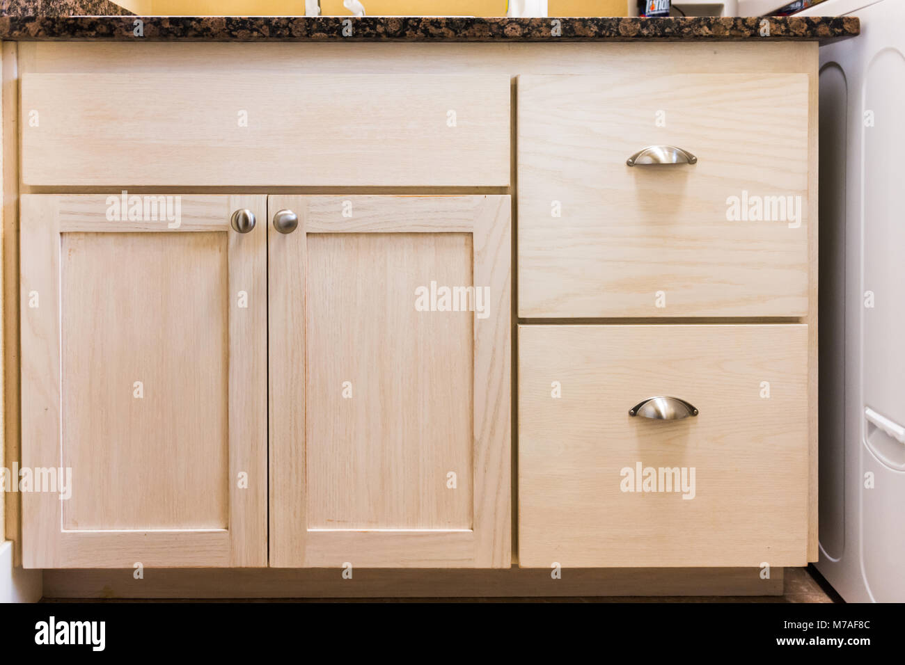Wooden cabinets hi-res stock photography and images - Alamy