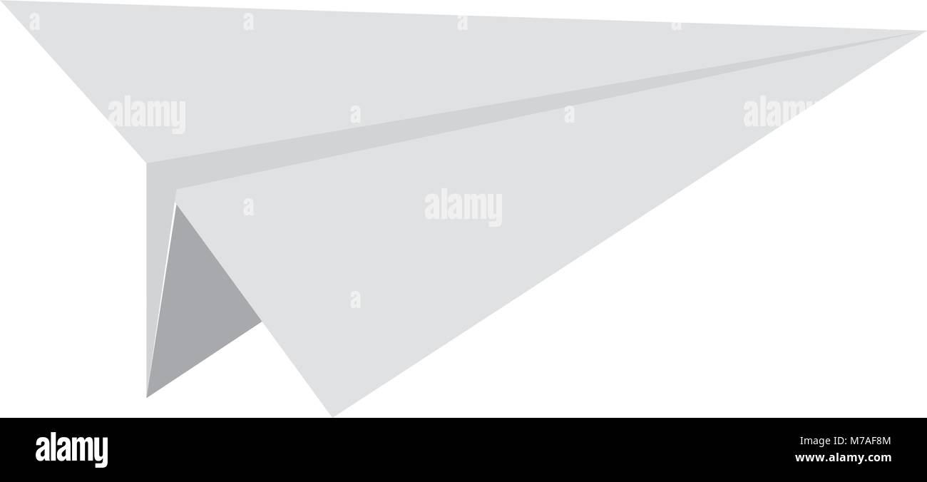 paper airplane flying icon Stock Vector Image & Art - Alamy