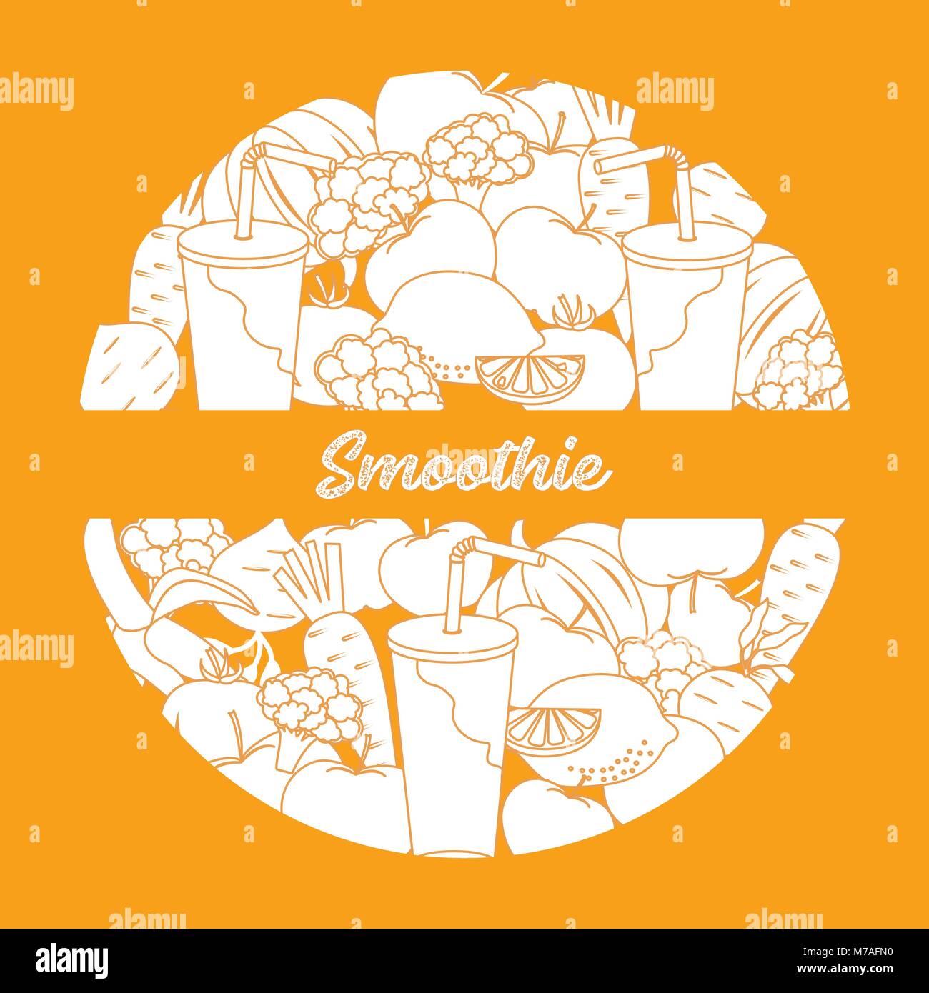 Smoothie and ingredients for making smoothie. Healthy eating habits ...