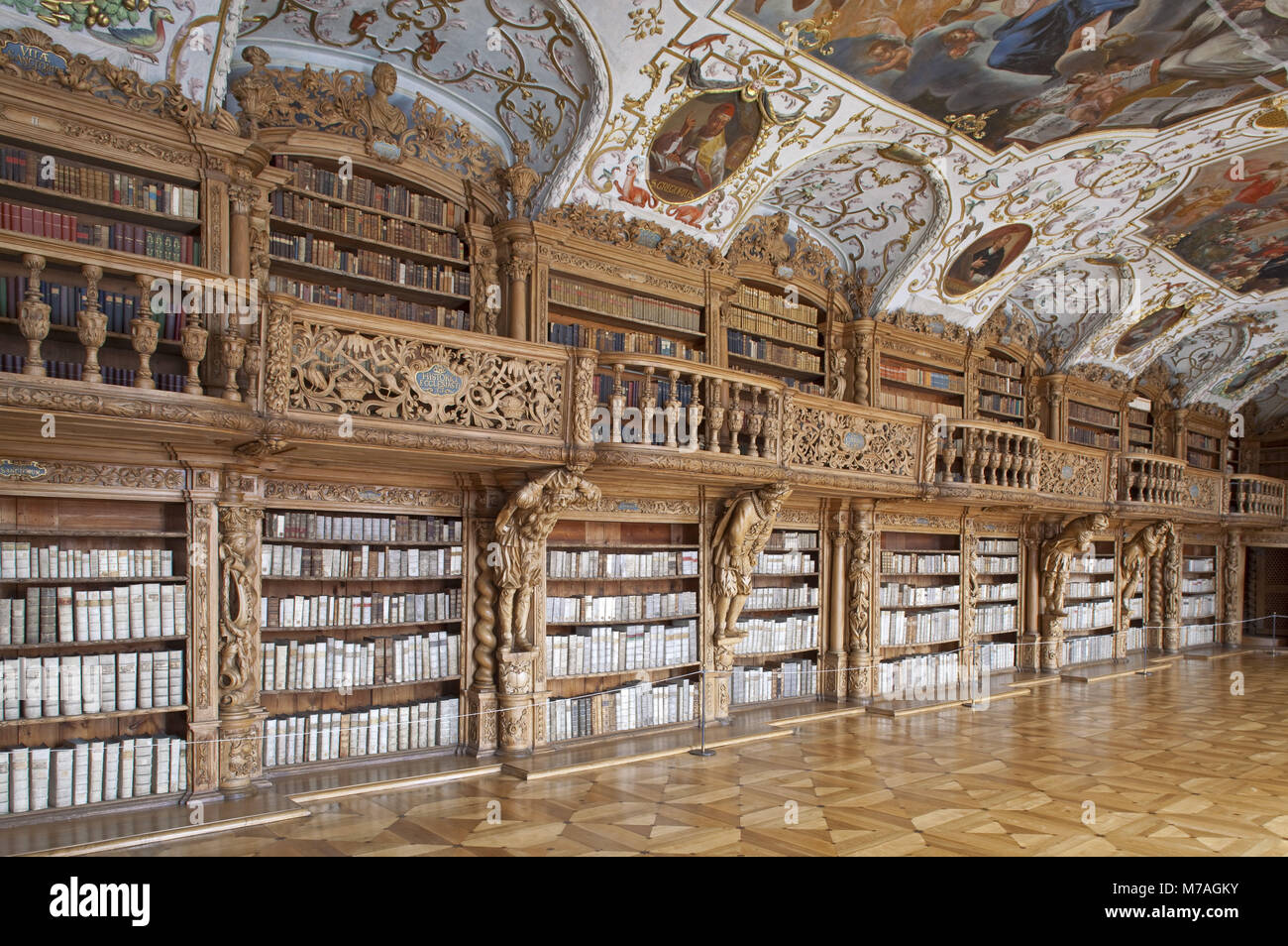 Waldsassen abbey library hi-res stock photography and images - Alamy
