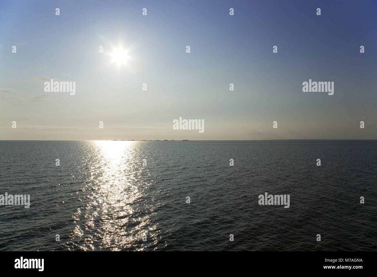 The Warften of the Hallig Hooge, Schleswig-Holstein, North Germany ...