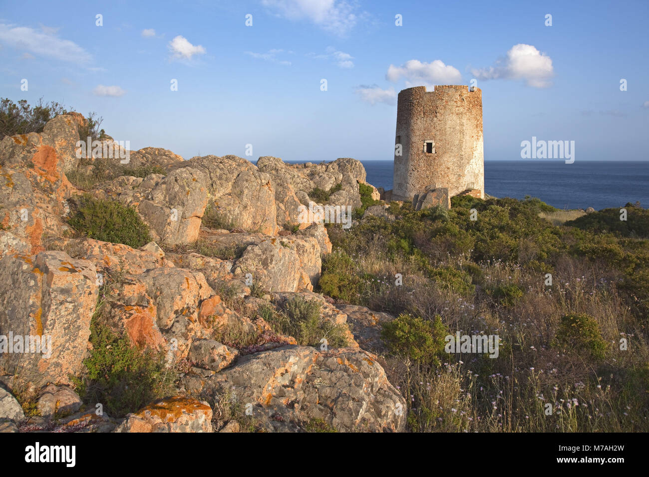Italy, Sardinia, south Sardinia, south coast, Costa del Sud, Teulada ...