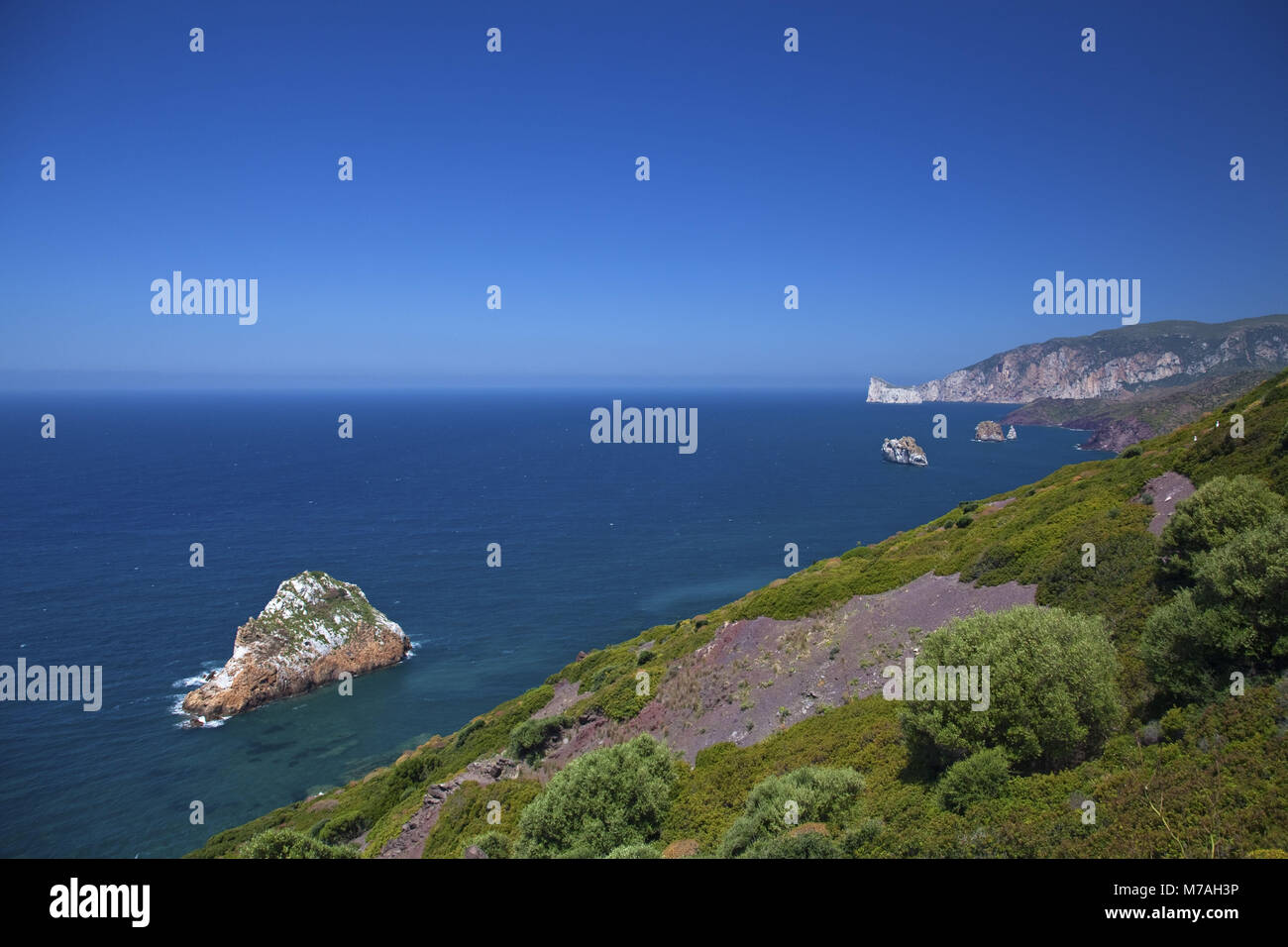Italy, Sardinia, west coast, west Sardinia, province Iglesias, Pan di ...