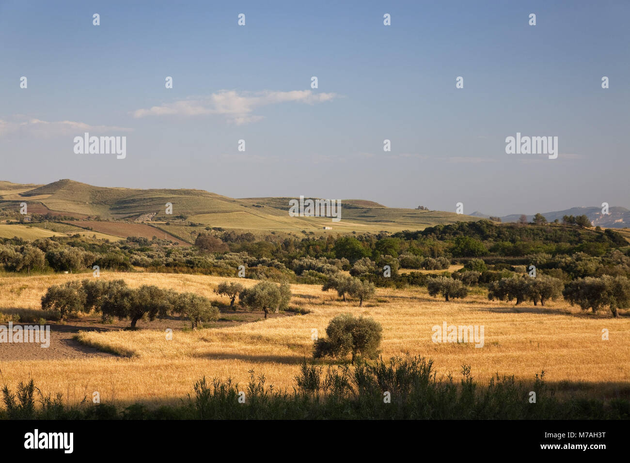 Italy, Sardinia, west coast, west Sardinia, province Medio Campidano ...