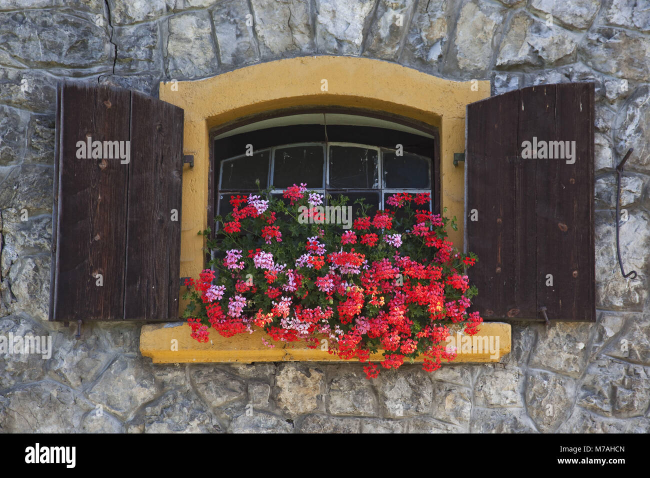 Window in a farm house Stock Photo - Alamy