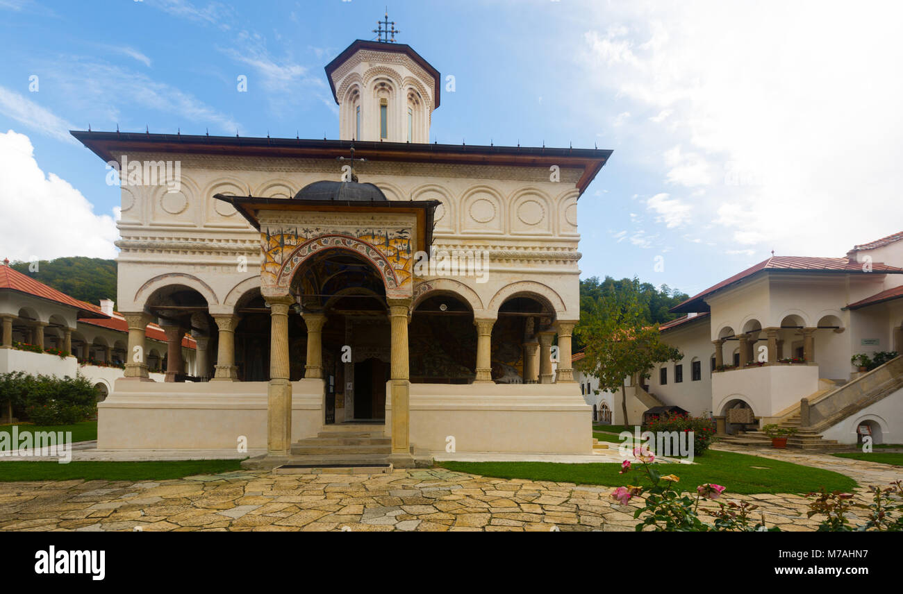 Monastery Horezu in romanian city is religion landmark of Romania Stock ...