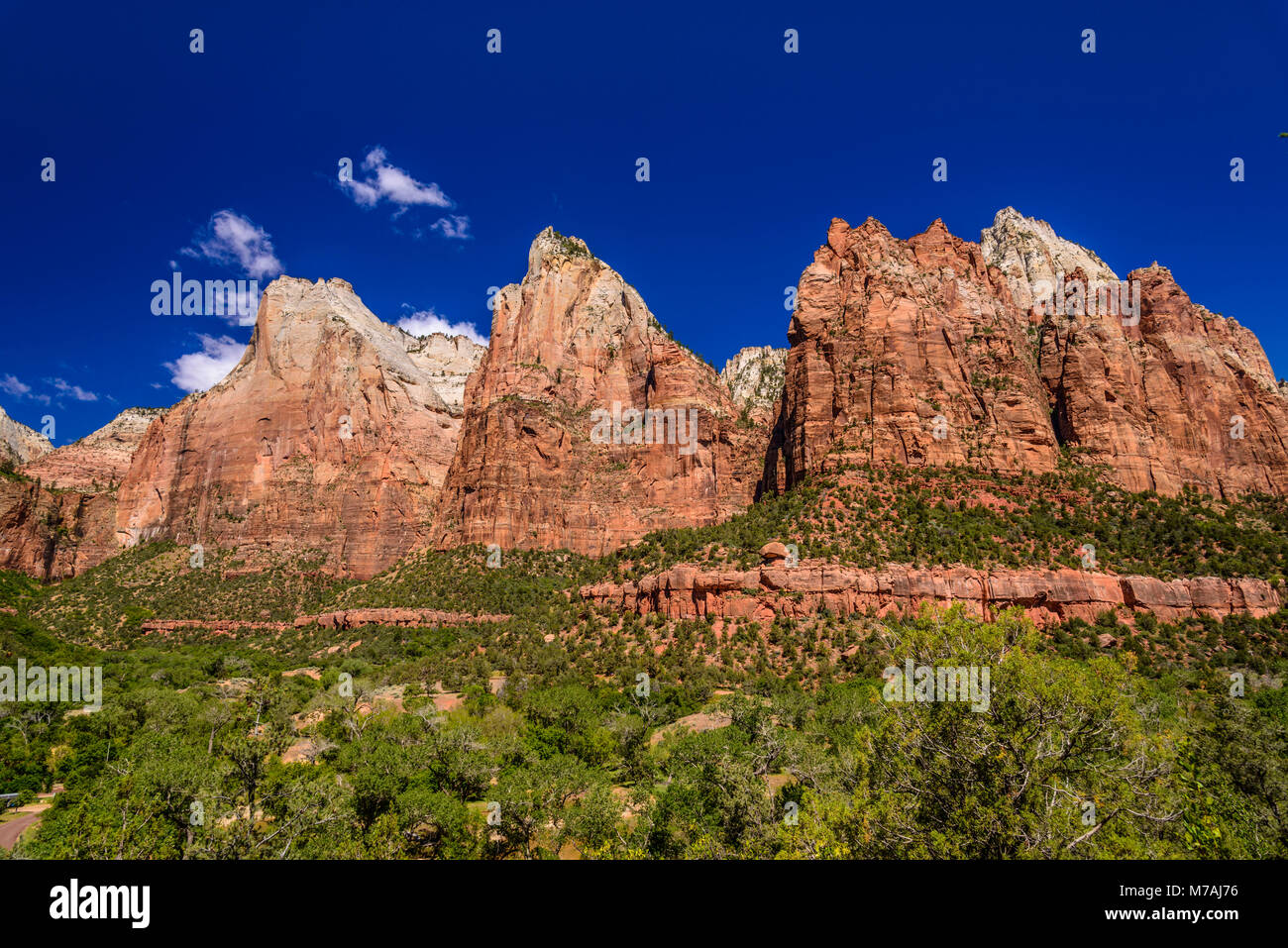 The USA, Utah, Washington county, Springdale, Zion National Park, Zion ...