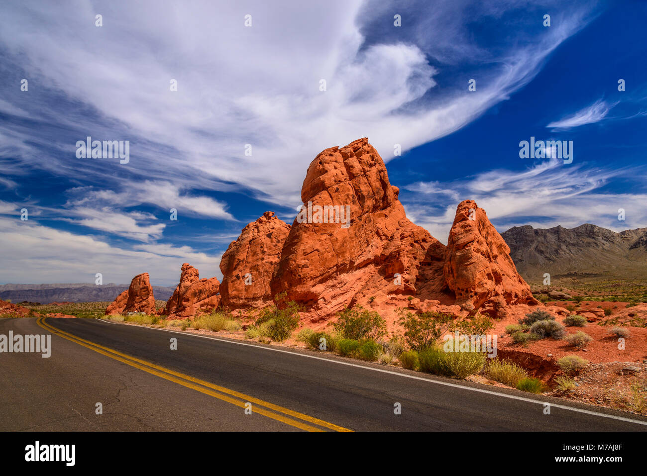 Scenic road with seven sisters hi-res stock photography and images - Alamy