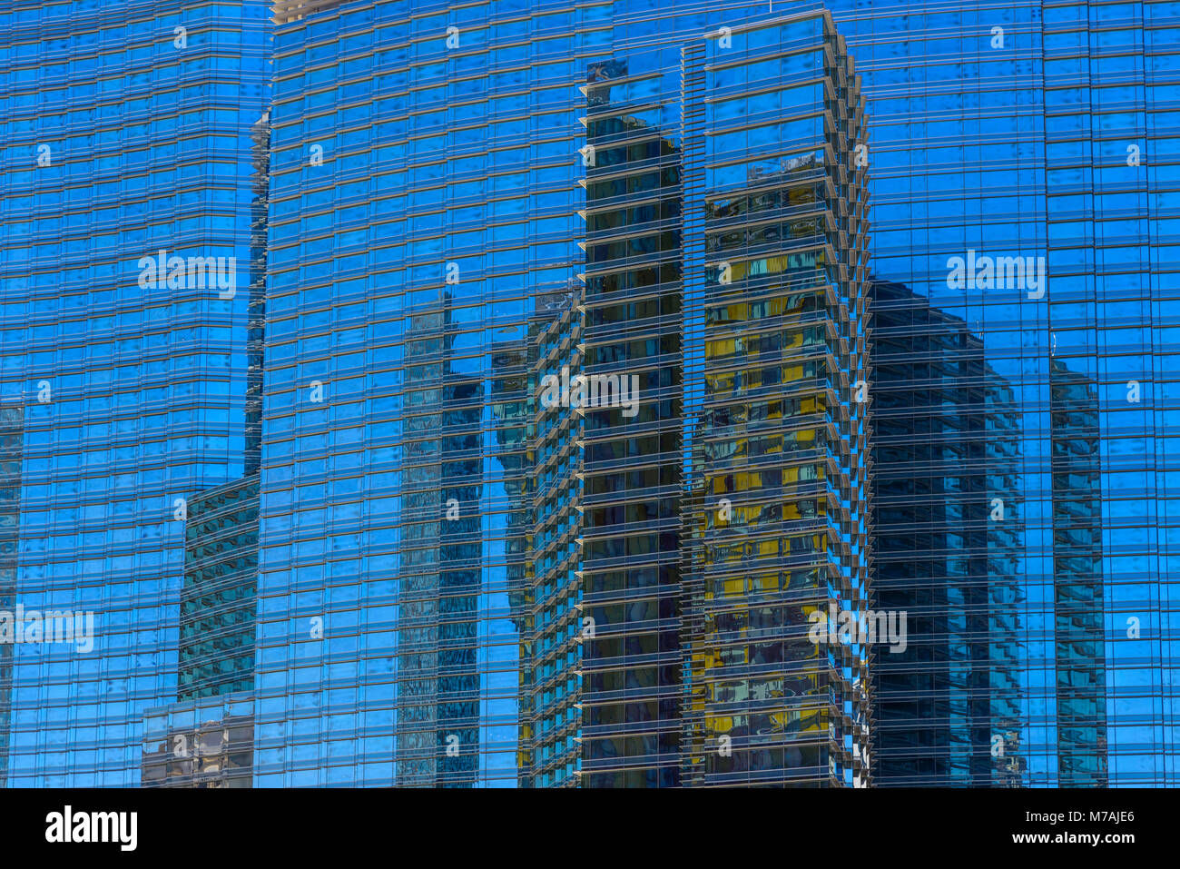 The USA, Nevada, Clark County, Las Vegas, west Harmon Avenue, city ...