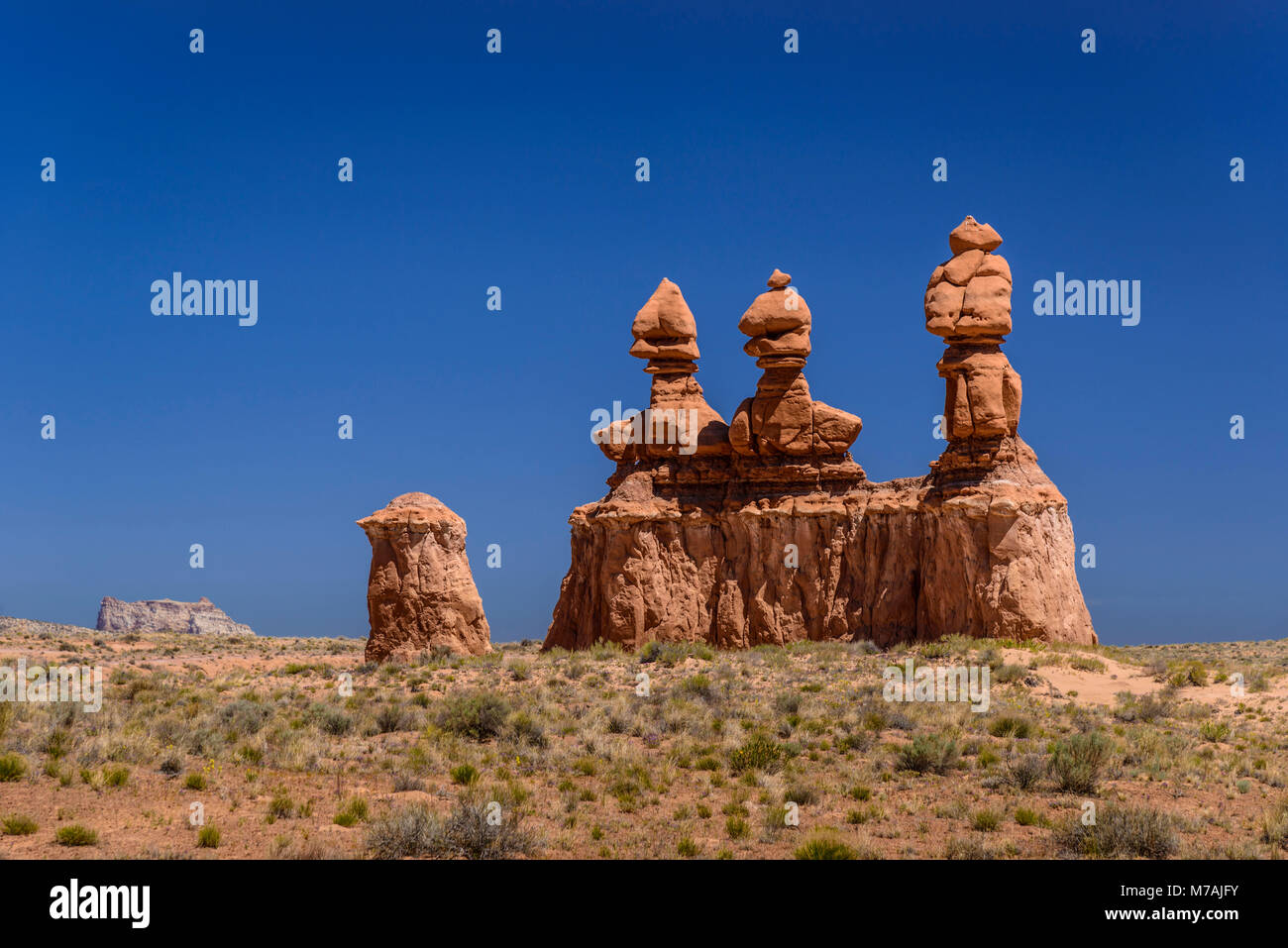 The USA, Utah, Emery County, Green River, Goblin Valley State Park ...