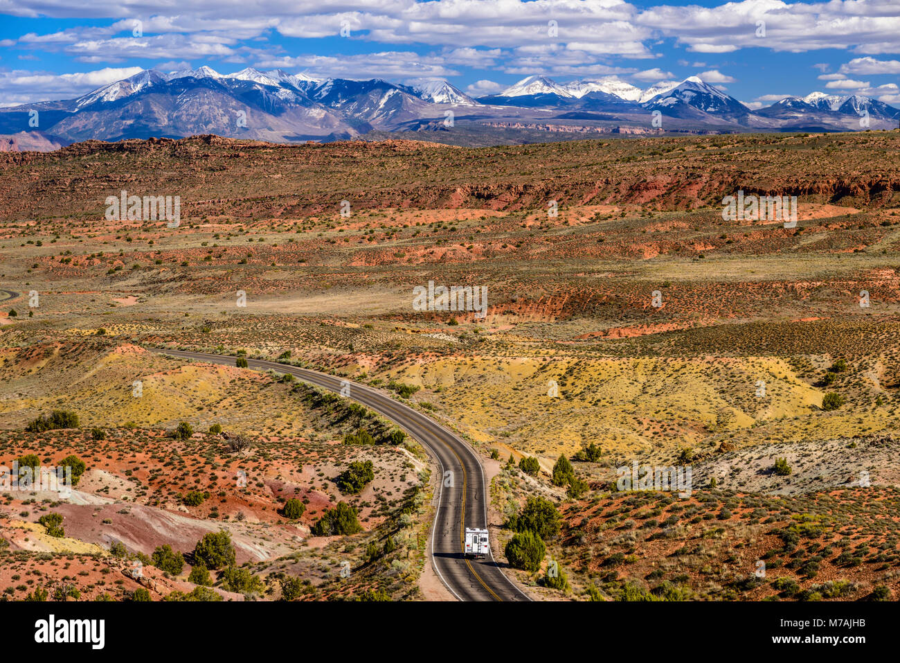 The USA, Utah, Grand county, Moab, Arches National Park, Salt Valley ...