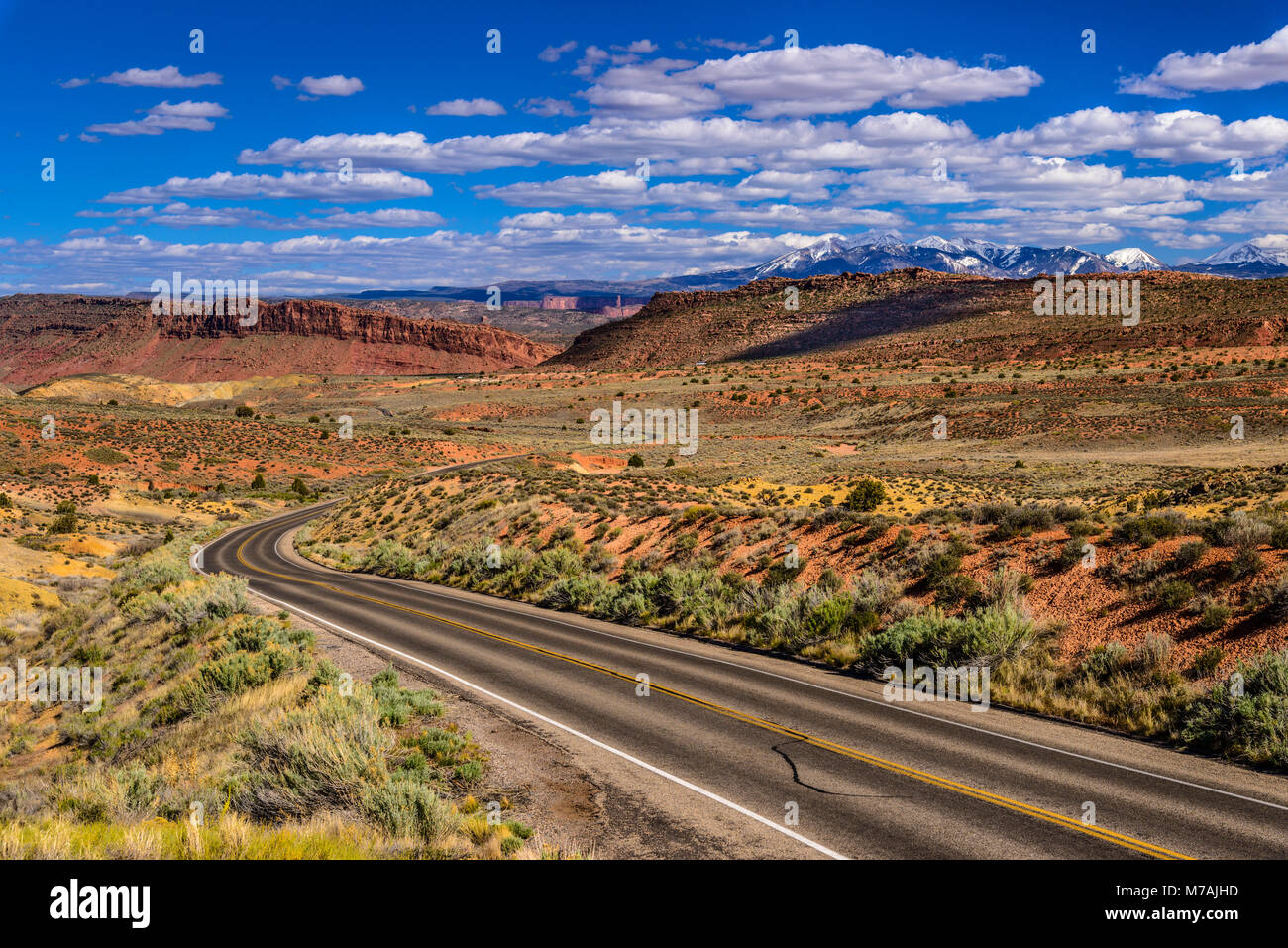 The USA, Utah, Grand county, Moab, Arches National Park, Salt Valley ...